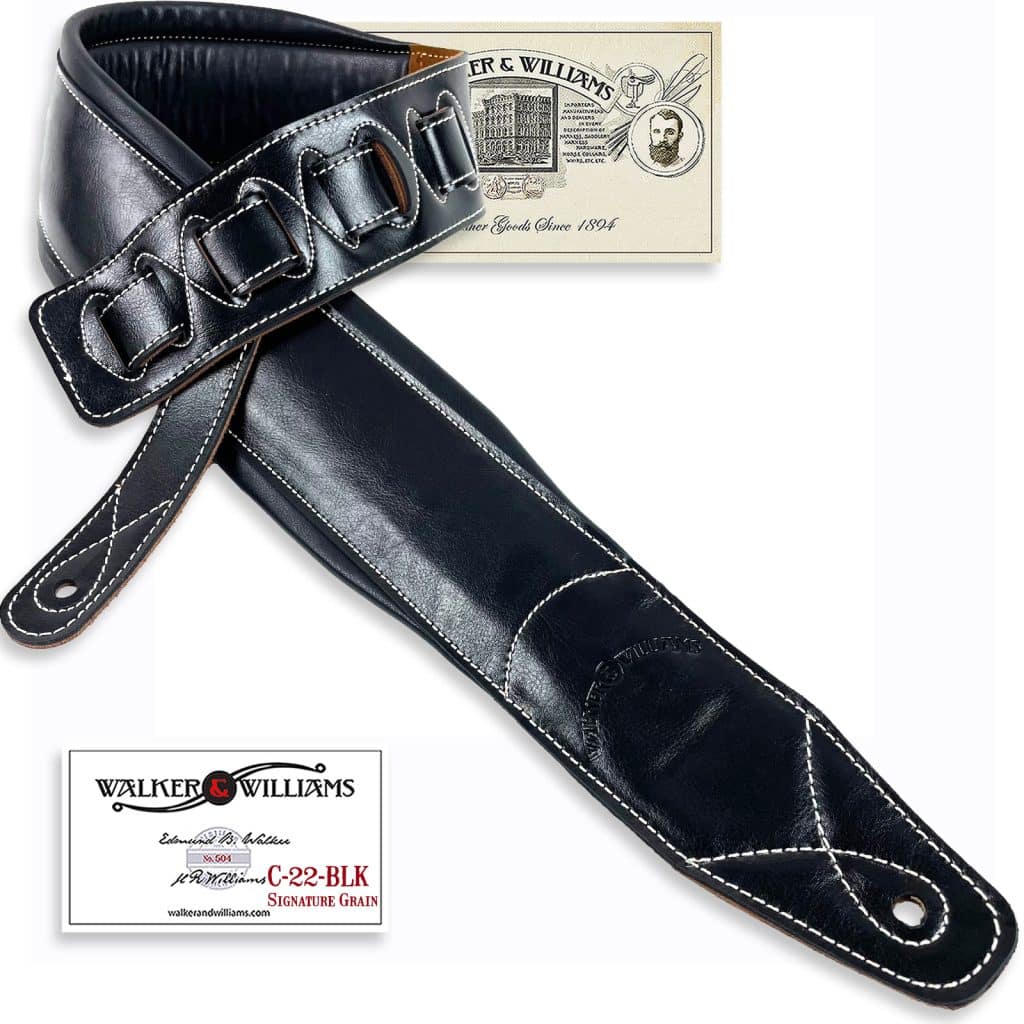 Premium Guitar Straps - Genuine Leather Guitar Straps