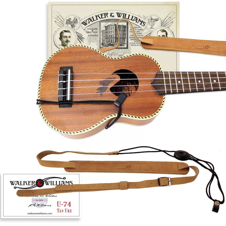 Woven & Leather Ukulele Straps - Adjustable Ukulele Straps