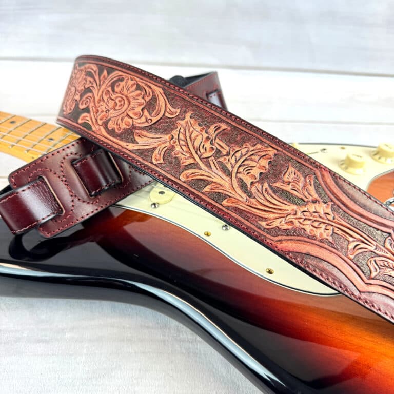 Premium Guitar Straps - Genuine Leather Guitar Straps