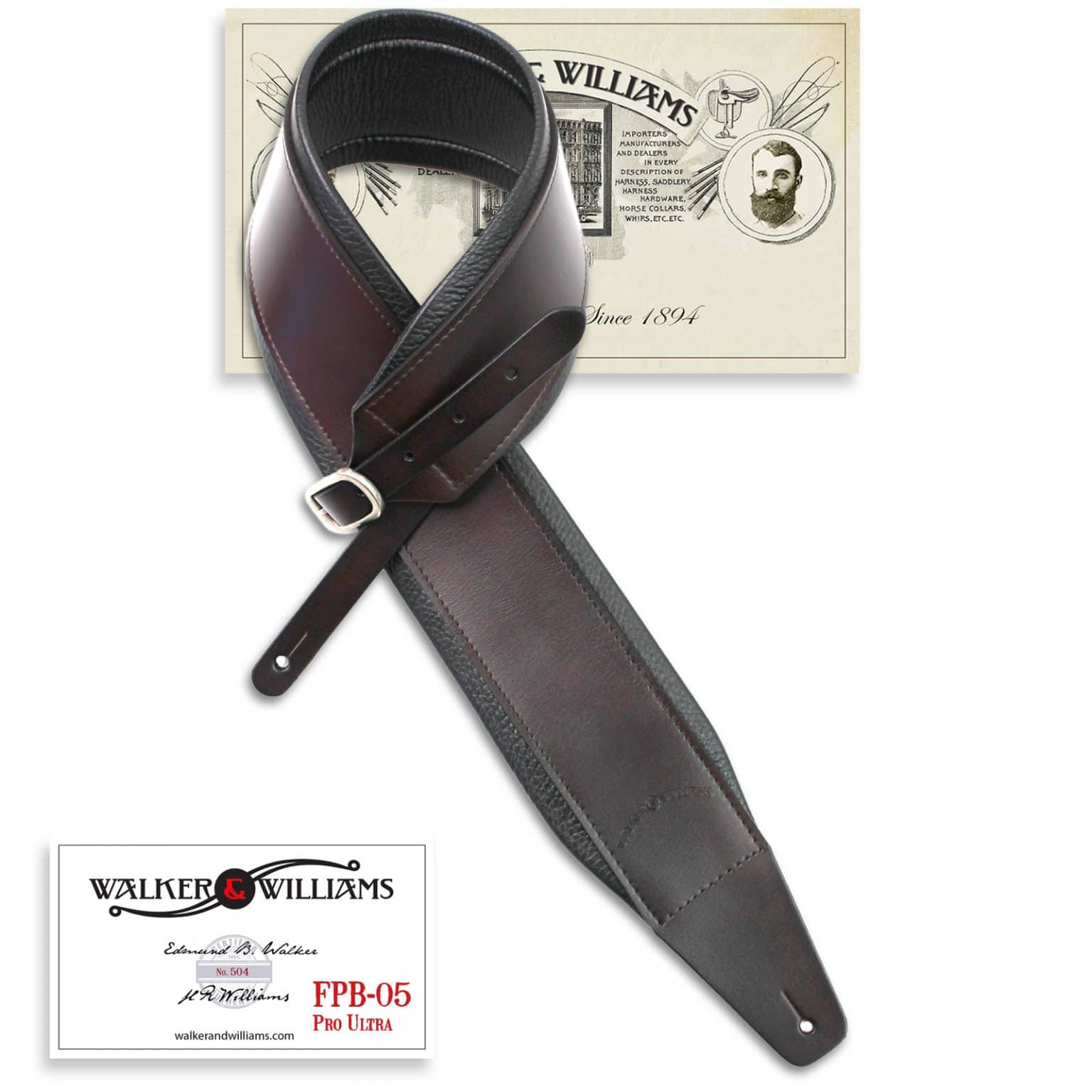 Premium Guitar Straps - Genuine Leather Guitar Straps