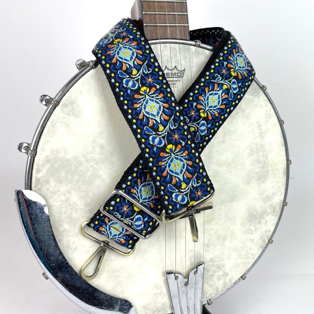 BS-2 Banjo Strap in Vintage Brown Soft Suede Leather – Walker & Williams